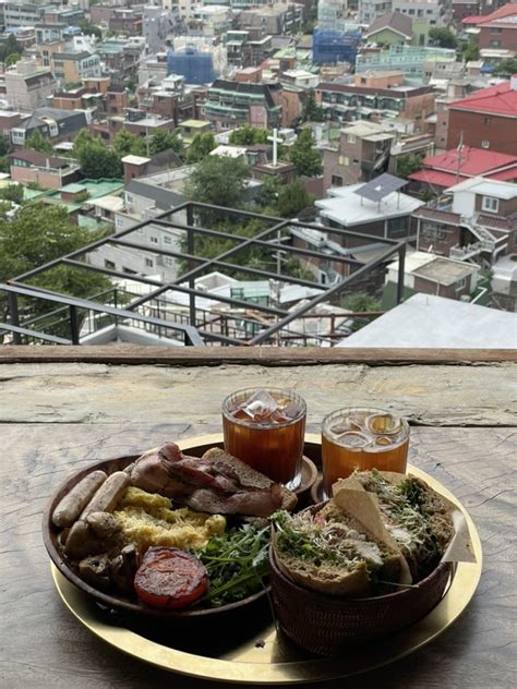 용산후암동 해방촌이 시원하게 내려다 보이는 브런치카페 더로열푸드앤드링크 네이버 블로그