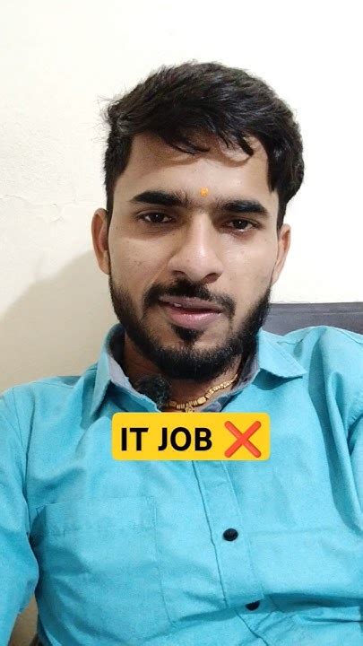 It Job Behind Reality Itjobs Shorts Aadiandjava Pune Coding