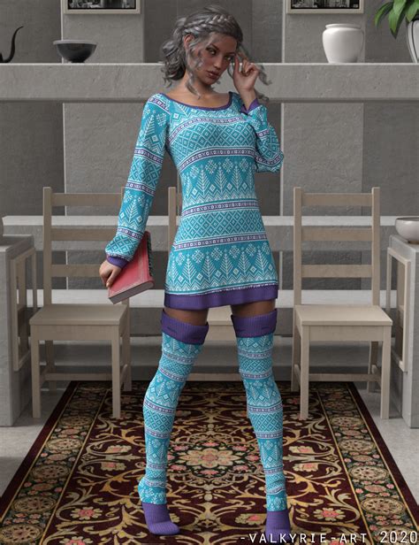 Instyle X Fashion Holiday Outfit For Genesis 8 Females 2025 Free