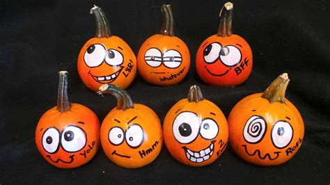 15 Cute Fall Pumpkin Painting Ideas Obsigen