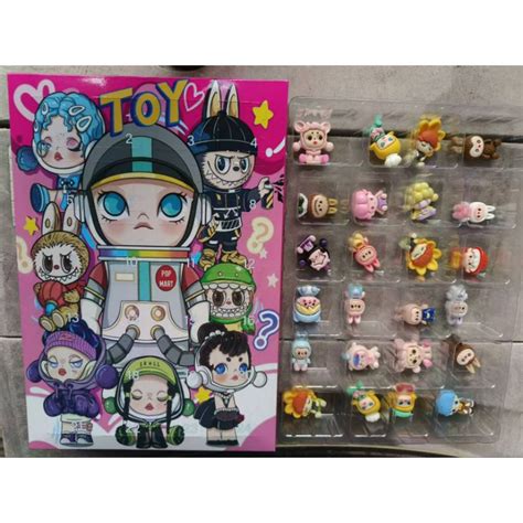 พร้อมส่ง กล่องสุ่มโมเดล Art Toy ยกกล่องสุ่มได้ถึง 24 ตัว โมเดลสะสม