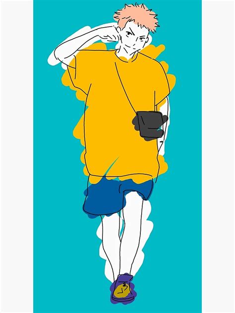 Yuji Itadori Lost In Paradise Jujutsu Kaisen Poster For Sale By