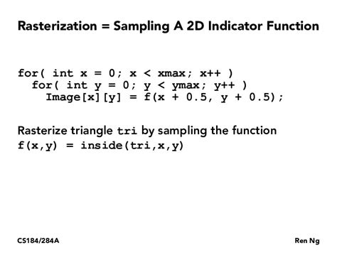 Cs184284a Lecture Slides