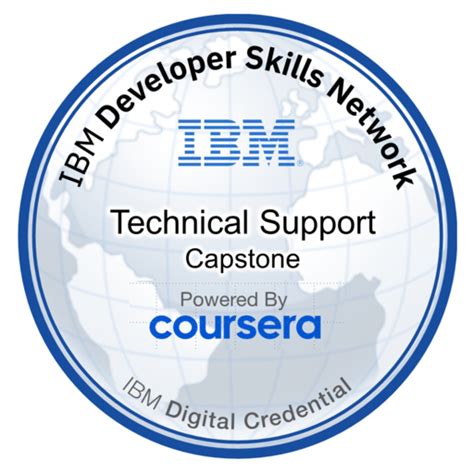 Technical Support Capstone Credly