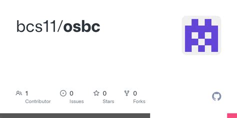 GitHub Bcs Osbc