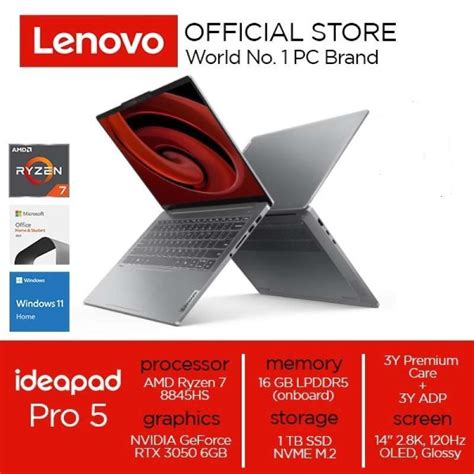 Jual Lenovo Ideapad Pro Ahp Ryzen Hs Gb Tb Rtx Gb Oled Di Seller Flixx Id