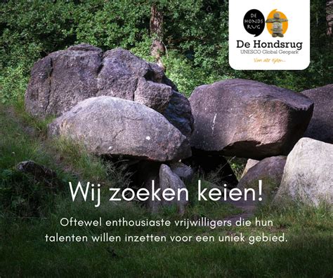 Wij Zoeken Jou Geopark De Hondsrug
