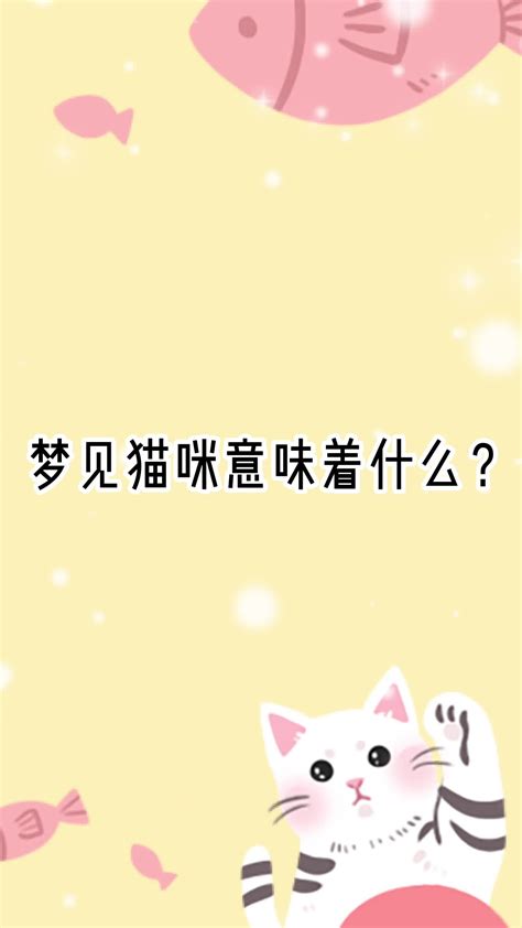 梦见猫意味着什么？看看有没有你梦到的场景 度小视