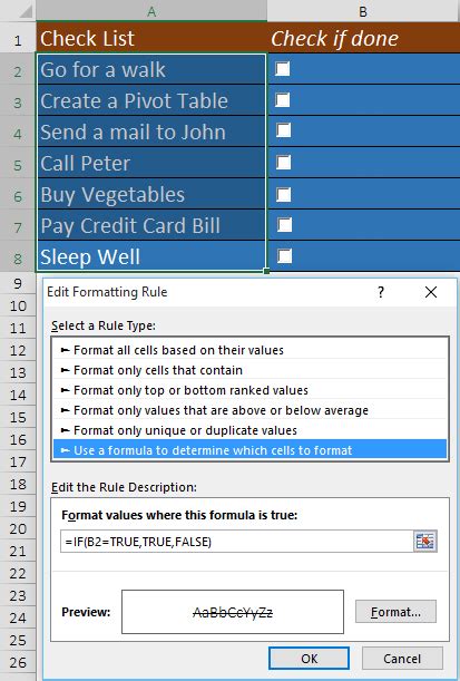 7 Formules De Mise En Forme Conditionnelle Dans Excel 2024