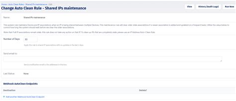Improved IP Device Association New Affinity Group Timeline Change