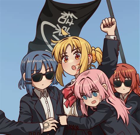 Gotoh Hitori Kita Ikuyo Ijichi Nijika Yamada Ryo And Hiroi Kikuri
