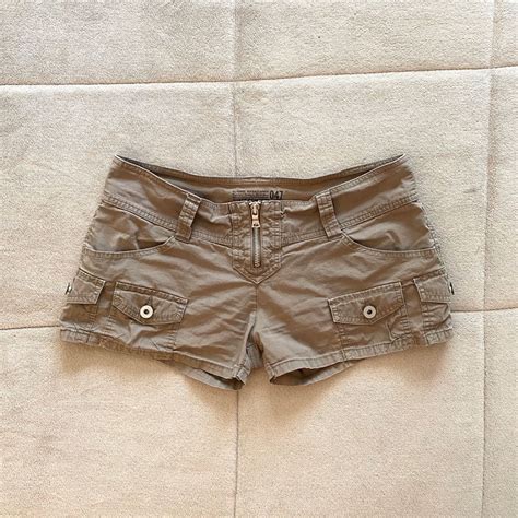 Y2k Guess Fairygrunge Cargo Low Rise Mini Shorts Depop Artofit