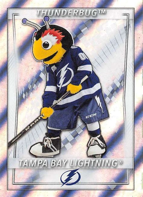 2020 21 Topps 428 Thunderbug Lightning Mascot Nhl Hockey Stickers
