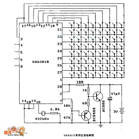 Saa3010 Typical Application Circuit Basiccircuit Circuit Diagram