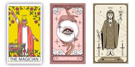 Print The Magician Tarot Card Passion And Intelligence