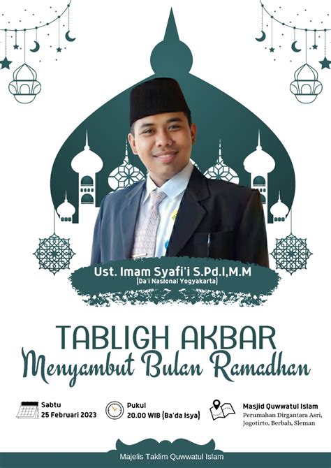 Tabliq Akbar Menyambut Bulan Ramadhan Yayasan MQIS