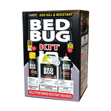 Harris Blkbb Kit Egg Kill And Resistant Bed Bug Kit White Lovebackstore