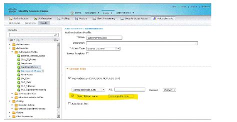 Allow Ise Captive Portal Dns Entry On Outside Dns Cisco Community