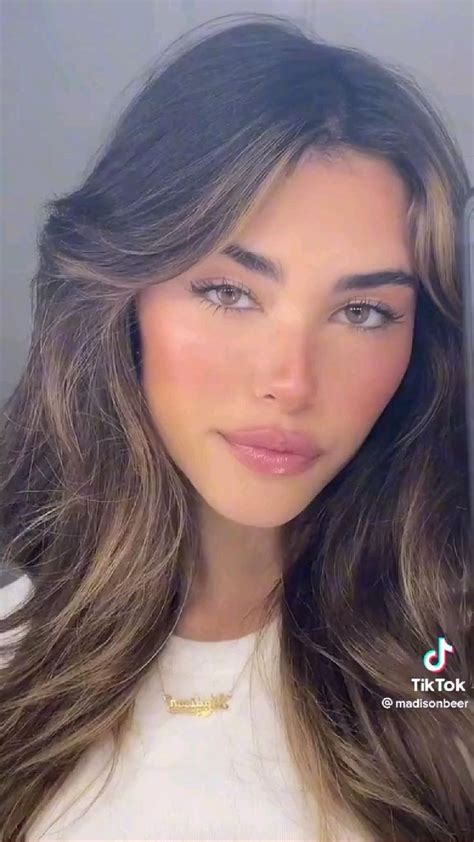 Madison Beer Cabelo Cabelo Morenas Penteados