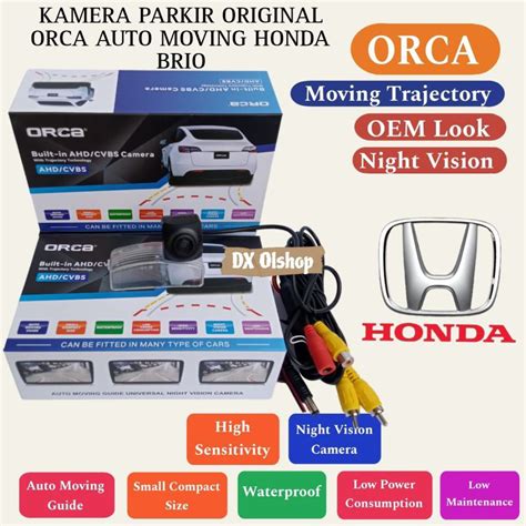Jual Kamera Parkir Mundur Orca Auto Moving Honda Brio High Quality Shopee Indonesia