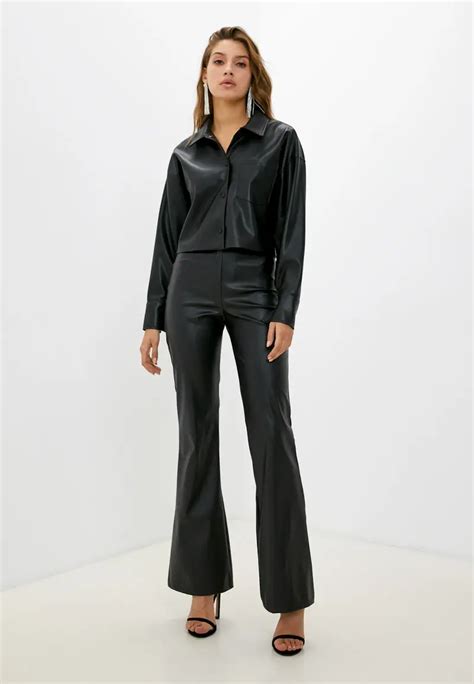 С чем носить черную рубашку или блузку 150 фото модных образов 2025