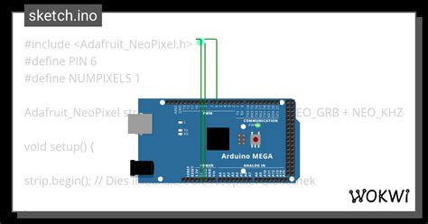Neopixelsolo Probe Wokwi Esp32 Stm32 Arduino Simulator