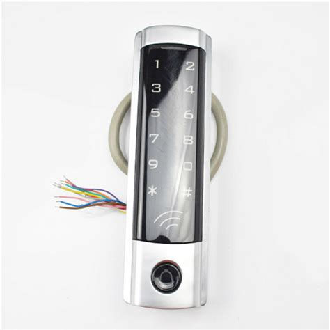 RFID Standalone Touch Access Controller Metal Keypad RFID Khz EM Door Lock Access Control