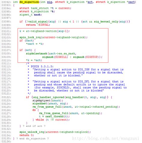 源码剖析signal和sigaction的区别signal函数与sigaction的区别 Csdn博客