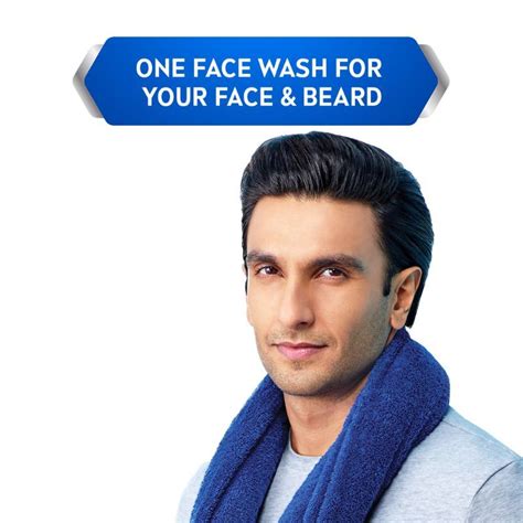 Buy NIVEA MEN Face Wash Deep Impact Intense Clean For Beard Face With Black Carbon Online