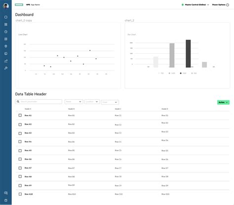 Table Template Exploration Issue Grommet Hpe Design System Github