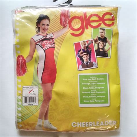 Adult Costume Cheerleader Glee The Party Warehouse