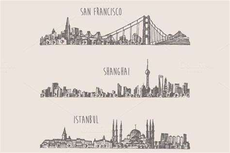 Map Of Shanghai Istanbul San Francisco