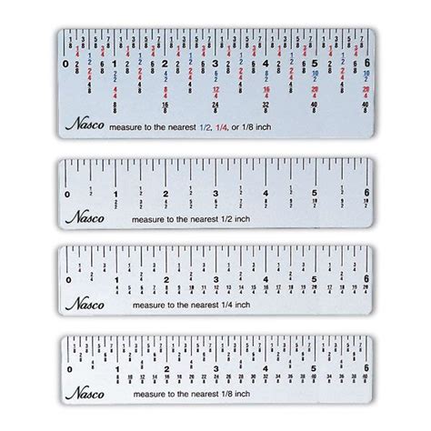 Ruler That Shows Fractions