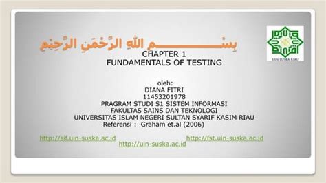 Fundamental Of Testing What Is Testing Ppt