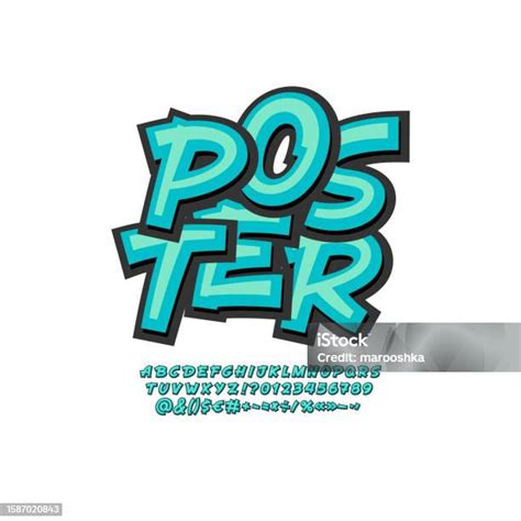 Font Tulisan Tangan Komik Alfabet Skrip Jenis Huruf Kursif Kaligrafi