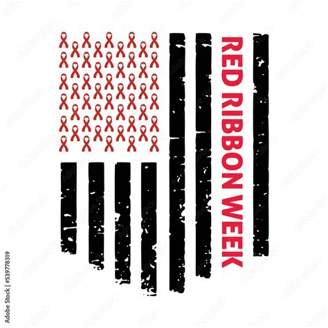 Red Ribbon Week Svg No To Drugs Svg Drug Free Svg Anti Drug Svg Red