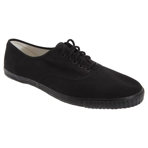 Dek Adults Unisex Lace Up Canvas Gym Plimsolls Ebay