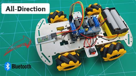 Building An Arduino Mecanum Wheels Robot Arduino Project Hub