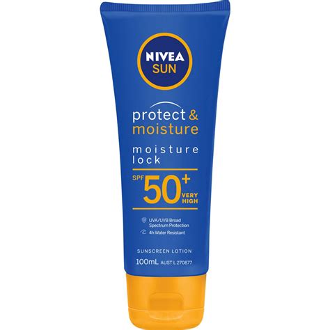 Nivea Sun Protect Moisture Lock Spf Sunscreen Lotion Ml