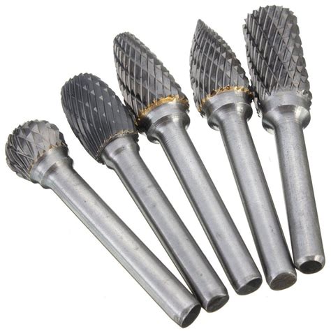 10 Pieces Router Bits Woodworking File Rasp Drill Bit With 1 8 Inch