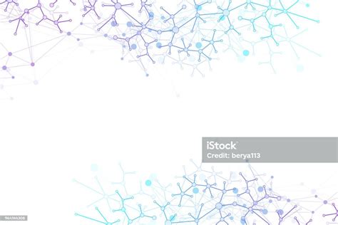 具有連接線和點的幾何抽象背景波浪流分子和通信背景設計的圖形背景向量插圖向量圖形及更多信息圖形圖片 信息圖形 健保和醫療 分子 Istock