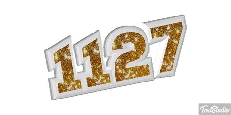 1127 Number Animated  Logo Designs 1127 Number Animated  Logo Designs