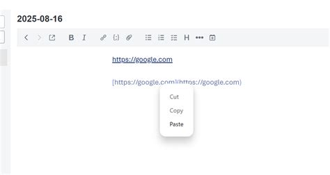 Missing Context Menu Options When Right Clicking Links Support Joplin Forum