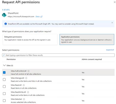 How To Contact With Admin To Grant Sharepoint Access For App Registration Microsoft Qanda
