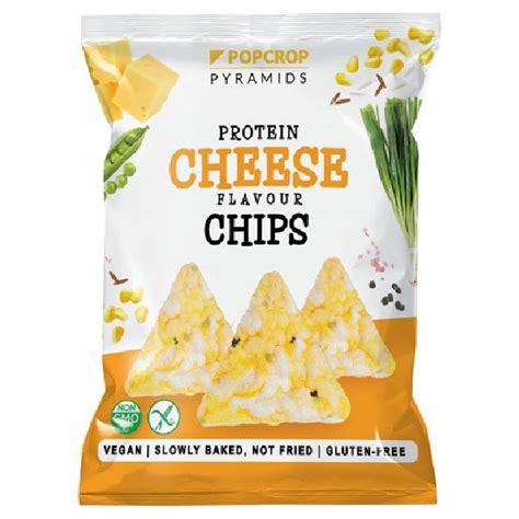 Chipsuri Proteice Coapte Cu Aromă De Brânză Vegană Aromebio