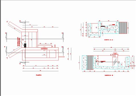 Collecte Deau Potable Dans Autocad Téléchargement Cad 9433 Kb