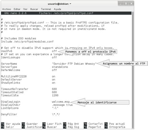 Servidor Ftp Proftpd En Debian Wheezy Victor Robles Victor Robles