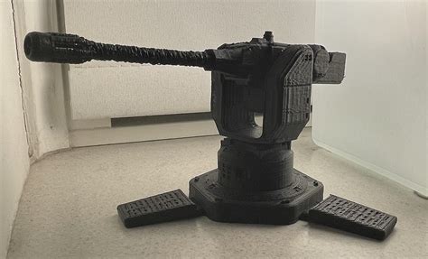 Stl File Cannon Turret Sentry Gun Helldivers Stratagem Obj D