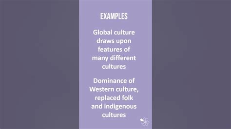 Cultural Homogenization 60 Second Sociology Culture And Identity