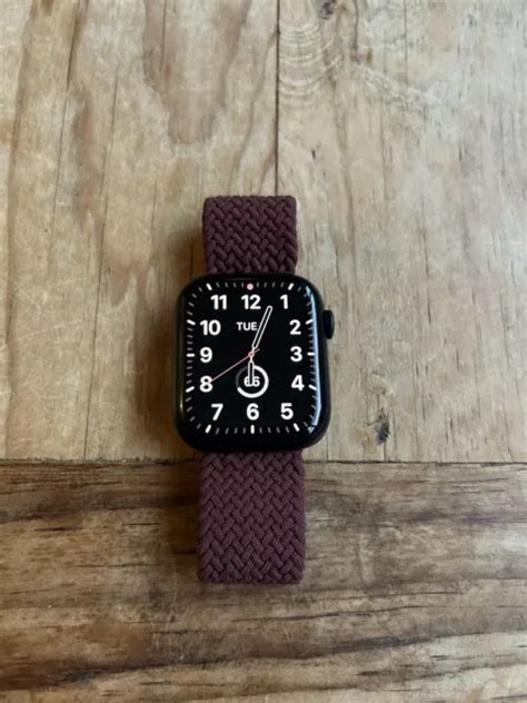 Apple Watch Series 9 45mm Cassa Alluminio Con Cinturino Sport Midnight